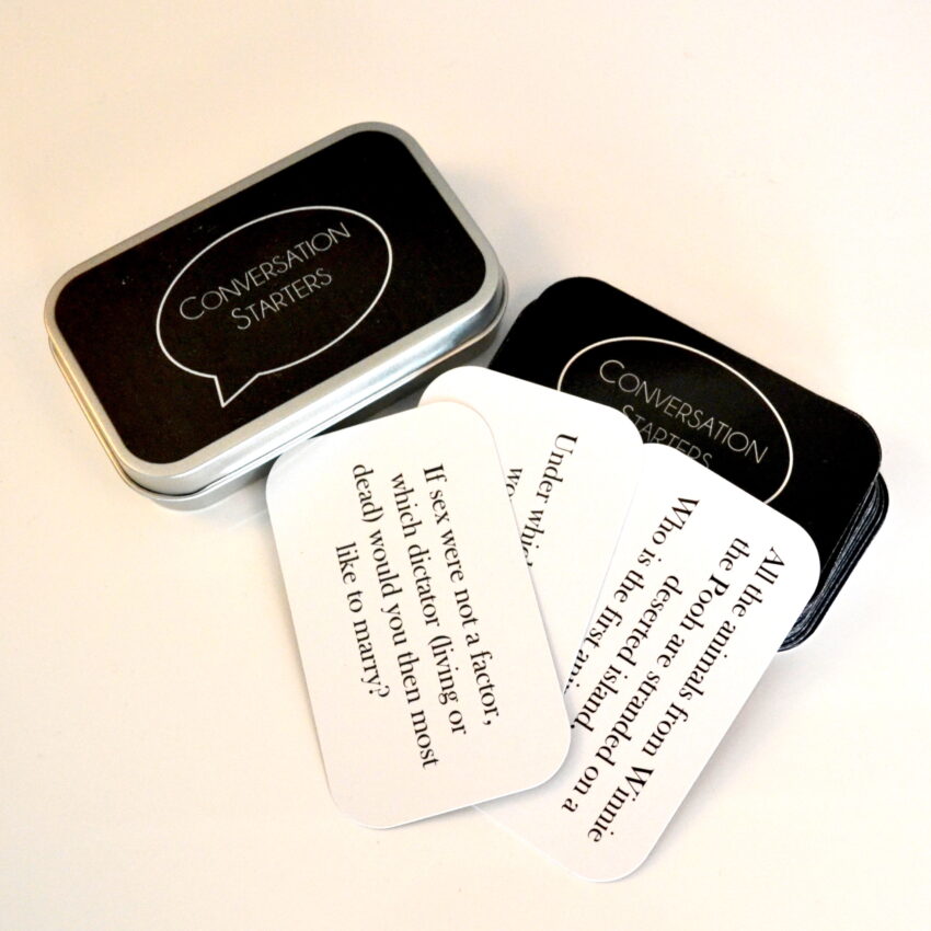 Conversation Starters Cards - hypothetical and fun